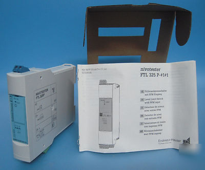New endress + hauser nivotester FTL325P-F1A1/