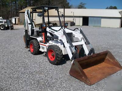 2005 bobcat B250T 4X4 loader backhoe - excavator