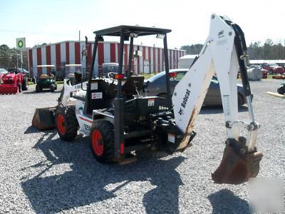 2005 bobcat B250T 4X4 loader backhoe - excavator