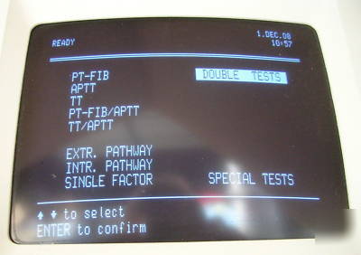Instrumentation lab coulter acl coagulation analyzer