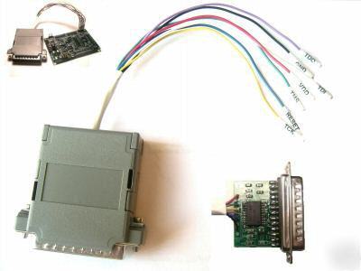 JTAG10 parallel port jtag programmer for blackfin, arm